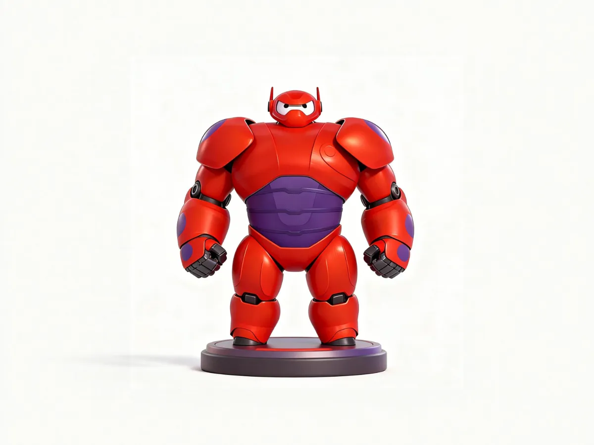 Baymax Armored Version - Big Hero 6 Disney Movie Merchandise Figure ...