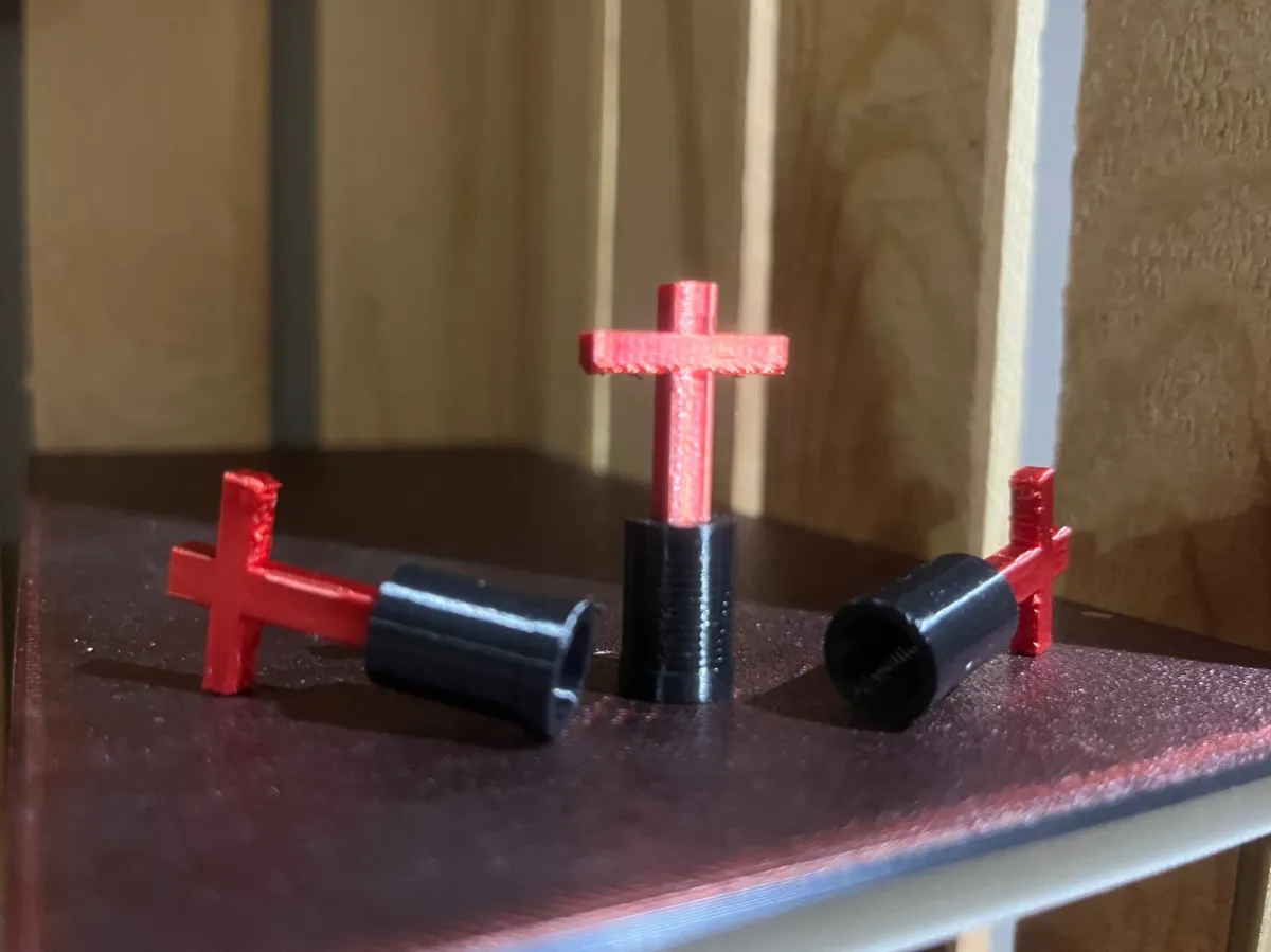 Cross valve cap - Free 3D Print Model - MakerWorld