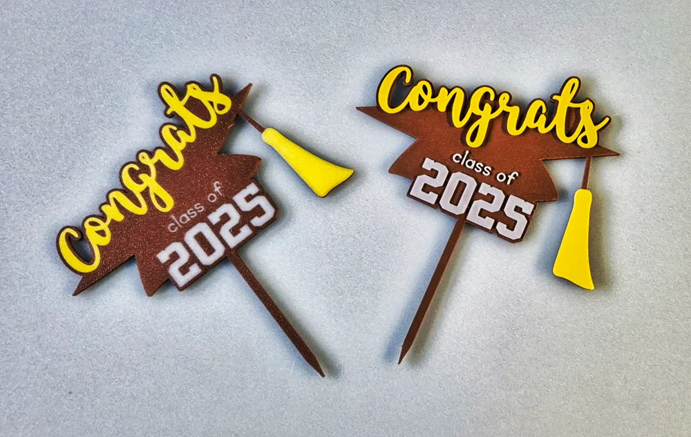 Graduation Cake Topper 2025 – Celebrate in Style by Jendapce MakerWorld ...