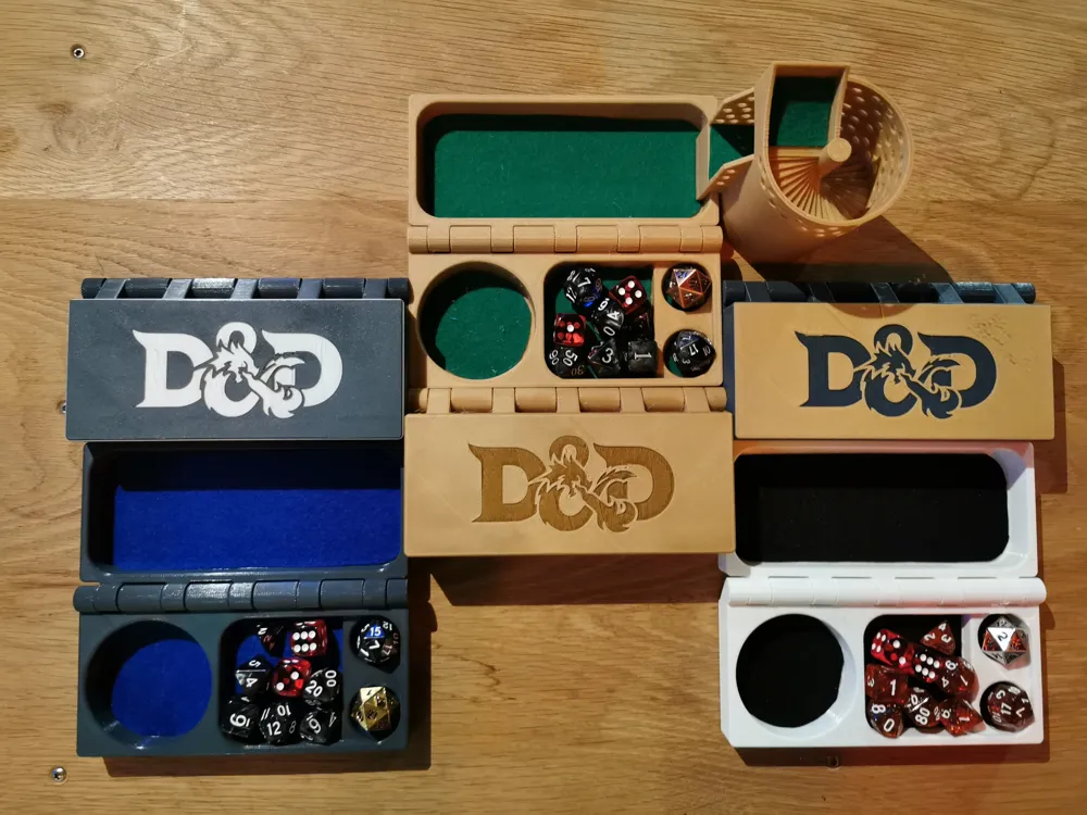 DnD Dice Box - Free 3D Print Model - MakerWorld