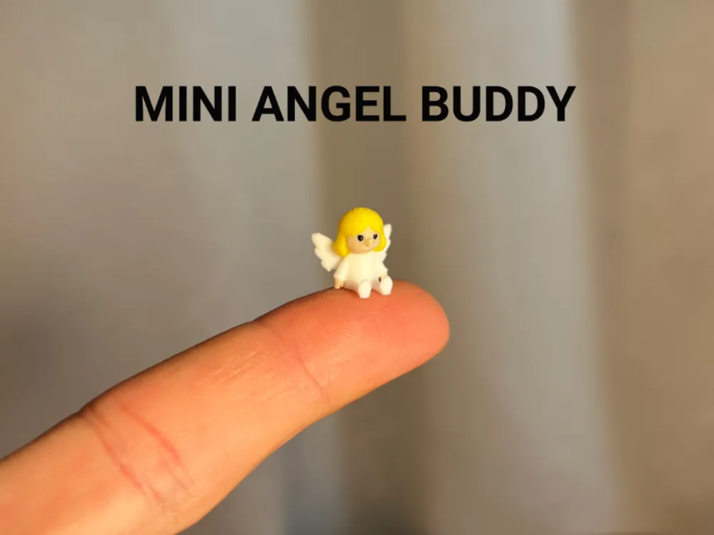 Mini Angel Buddy - Free 3D Print Model - MakerWorld
