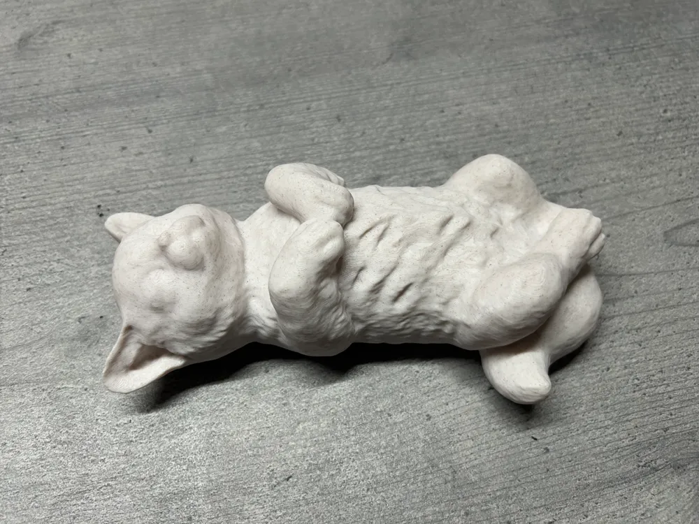 Cat / Katze / Deko Cat / Katze schlafend by Hammelwade - MakerWorld