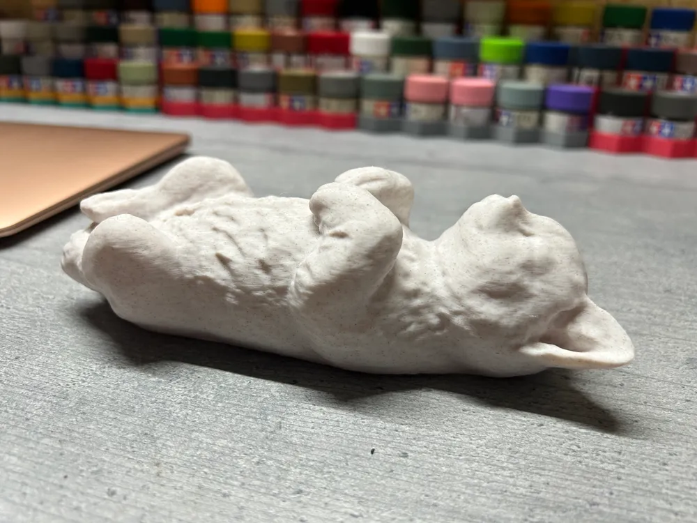 Cat / Katze / Deko Cat / Katze schlafend by Hammelwade - MakerWorld