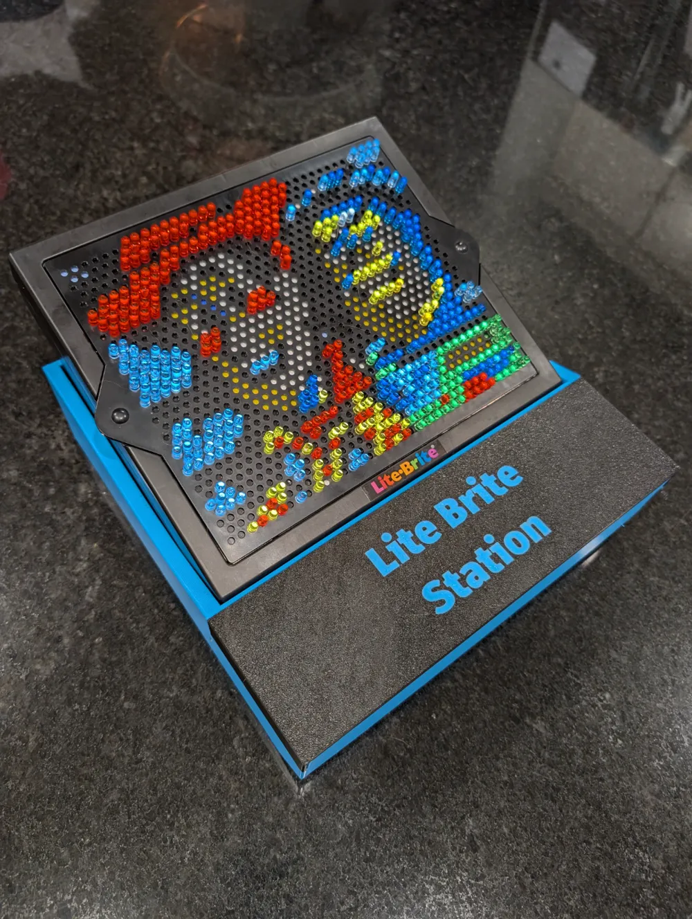 Lite-Brite Station by perryusaf - MakerWorld