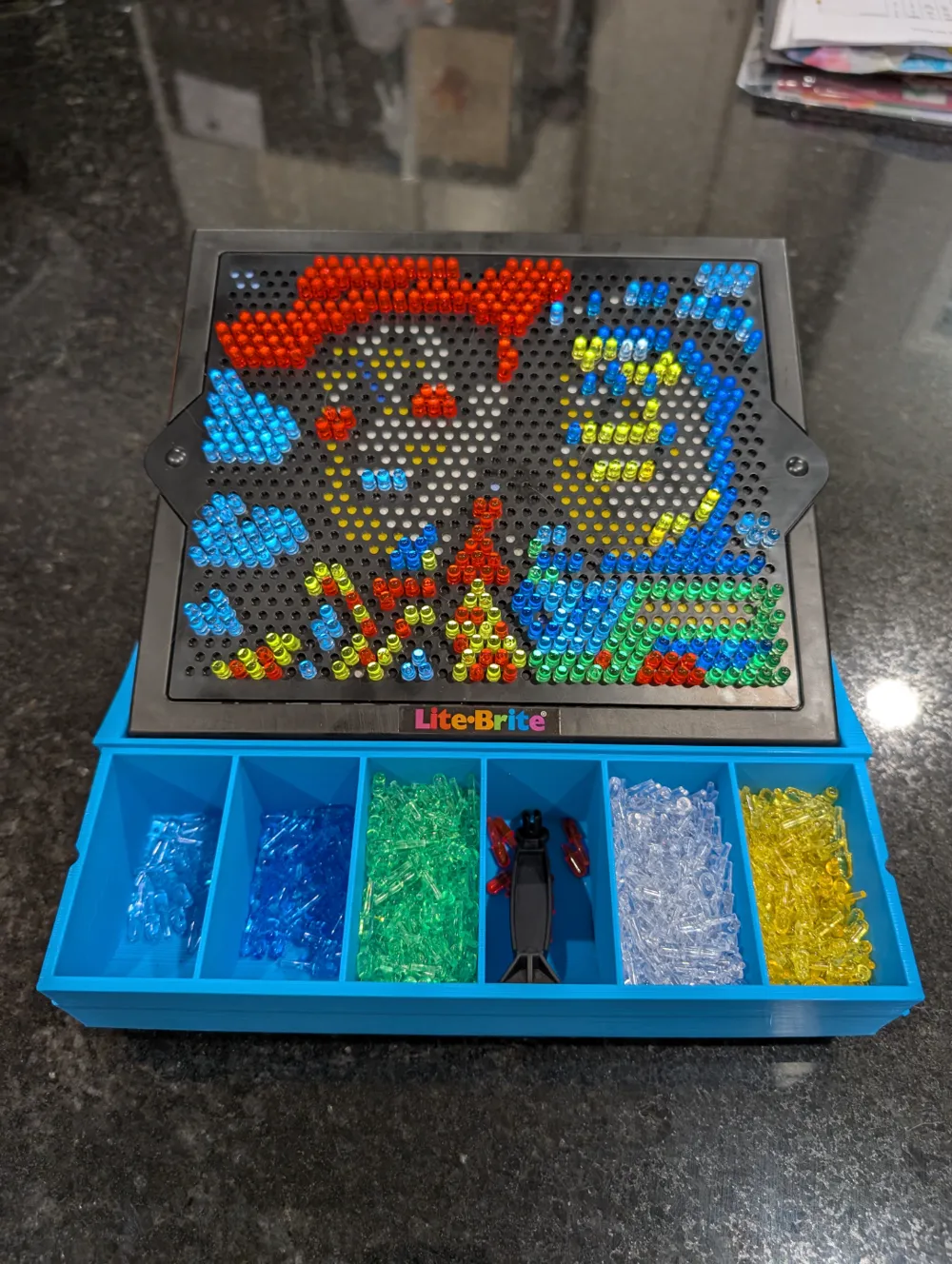 Lite-Brite Station by perryusaf - MakerWorld