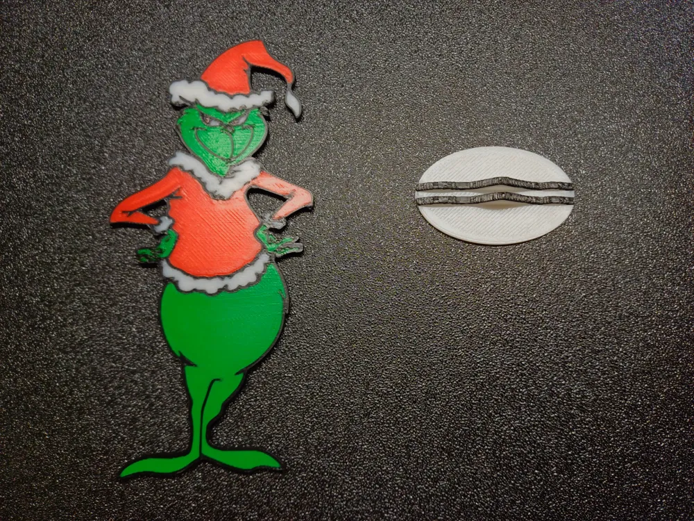 Grinch - with stand by Kiron 21 - MakerWorld