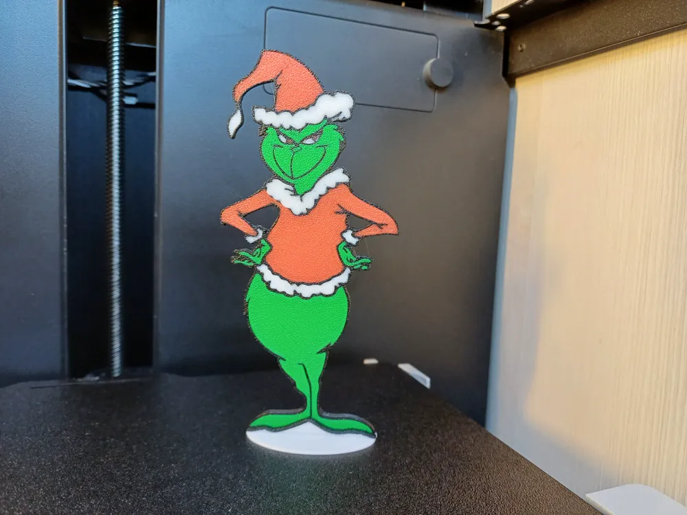 Grinch - with stand - Free 3D Print Model - MakerWorld