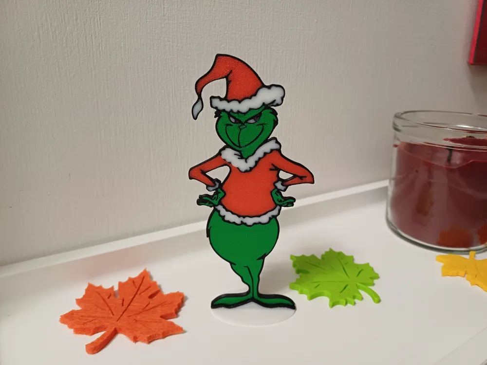 Grinch - with stand by Kiron 21 - MakerWorld