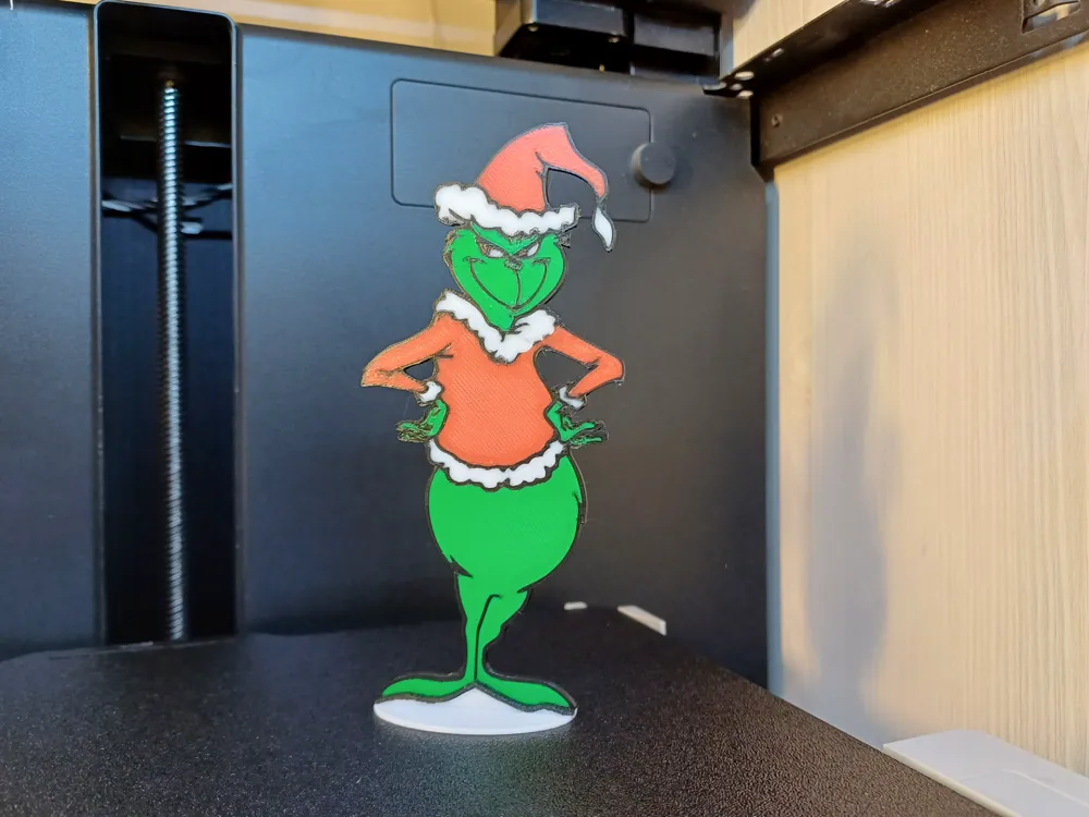 Grinch - with stand by Kiron 21 - MakerWorld