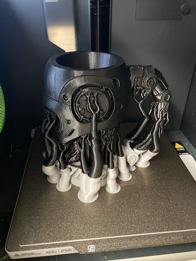 Terminator T-800 Drinking Mug - Free 3D Print Model - MakerWorld