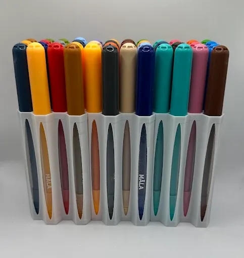 Honeycomb storage solution for Ikea Måla pens by emilskibsted ...