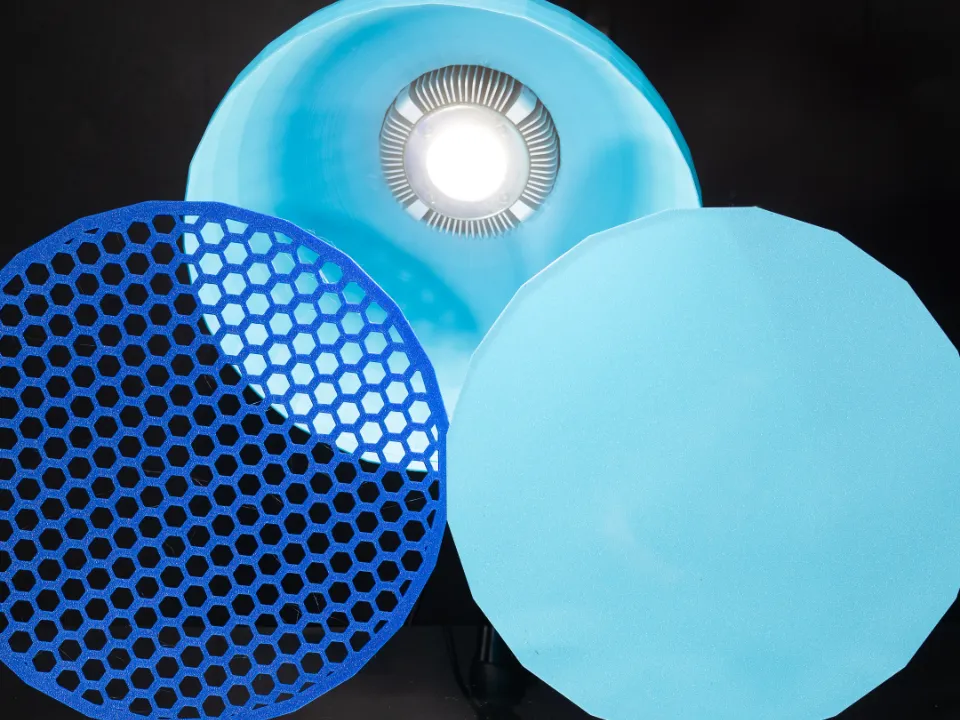 10inc Bowens Reflector Dish with Grid and Diffuser by Roart - MakerWorld