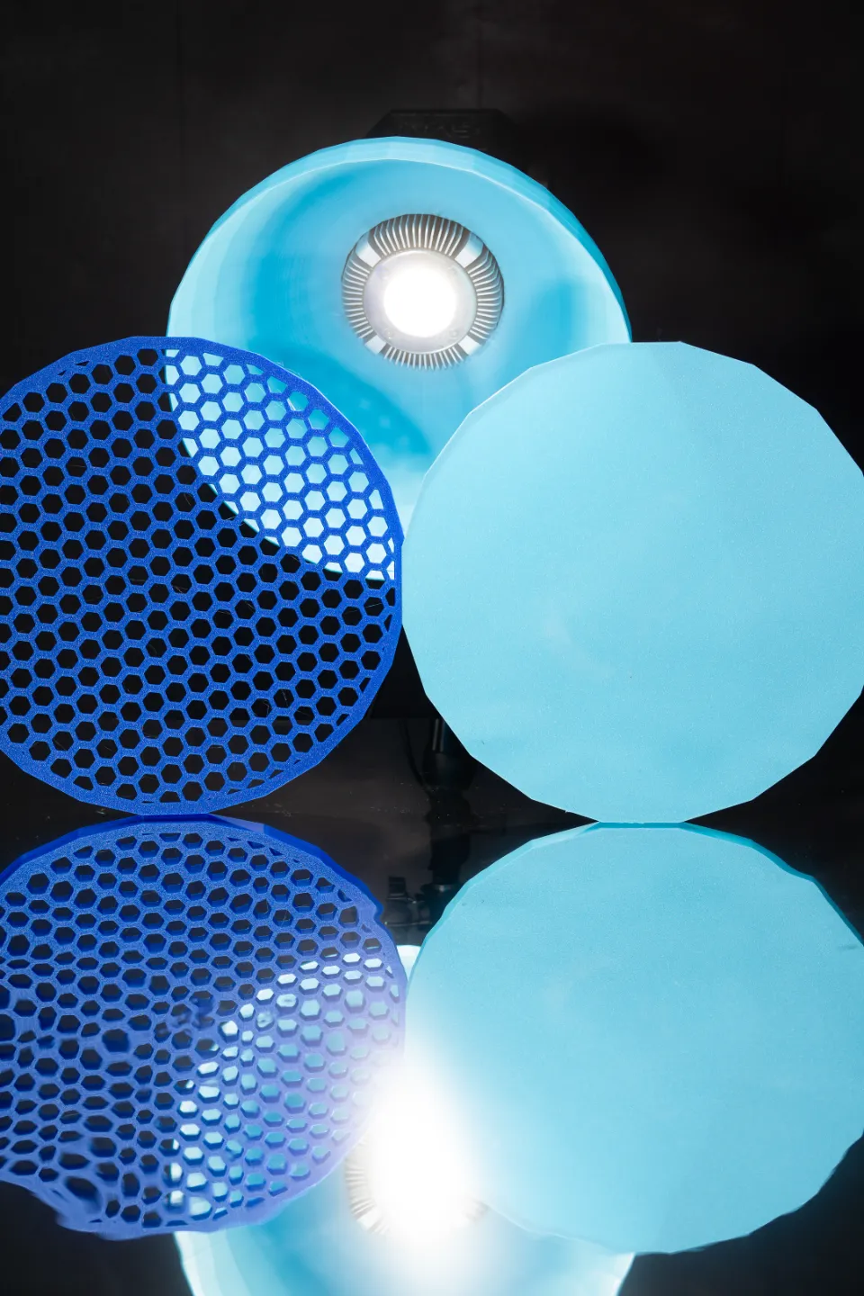 10inc Bowens Reflector Dish with Grid and Diffuser by Roart - MakerWorld