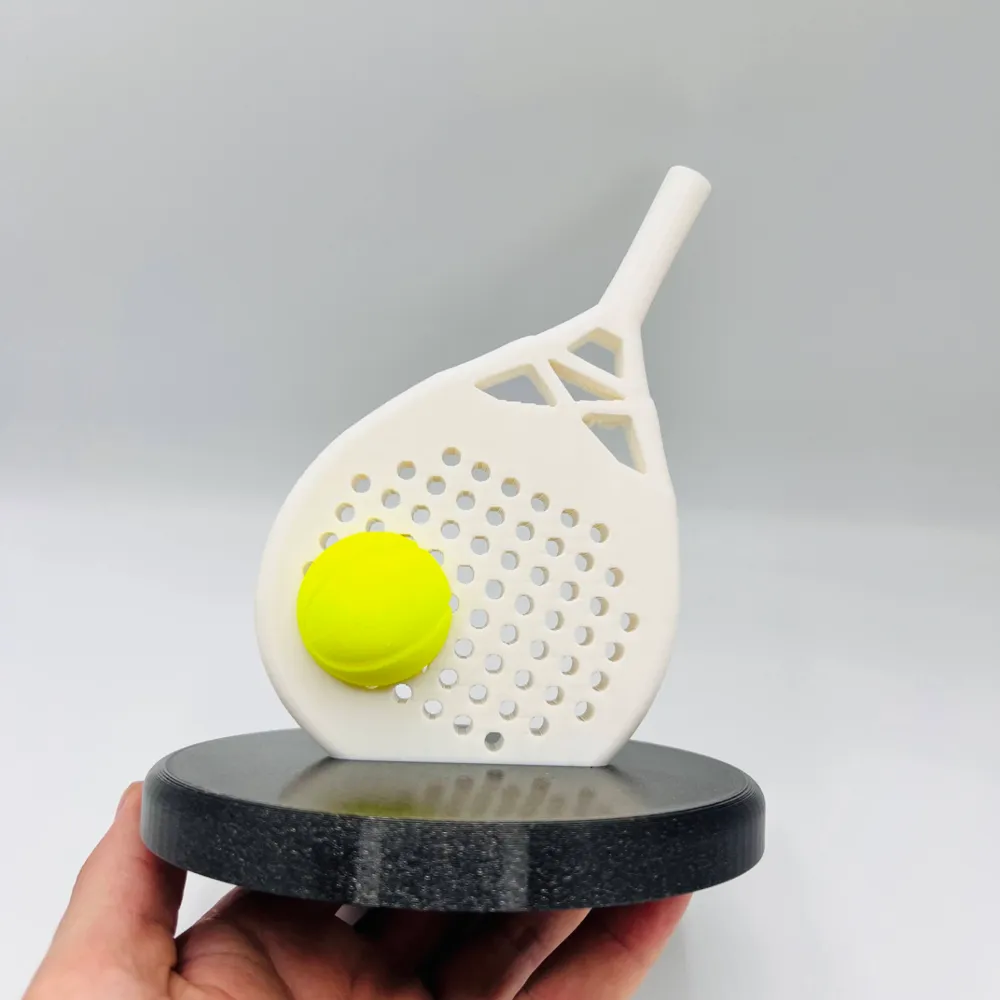 Padel Trophy v1, adding separate ball STL. - Free 3D Print Model ...
