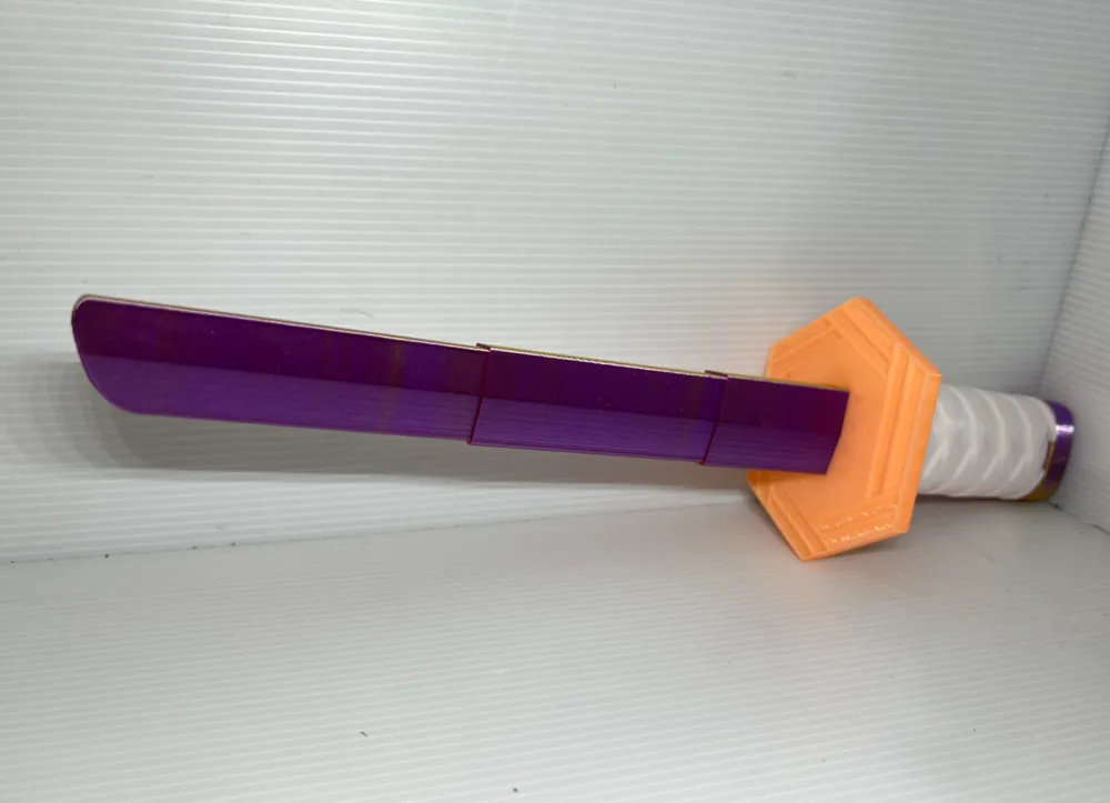 Tomioka Giyuu Samurai Sword mini by ricky - MakerWorld