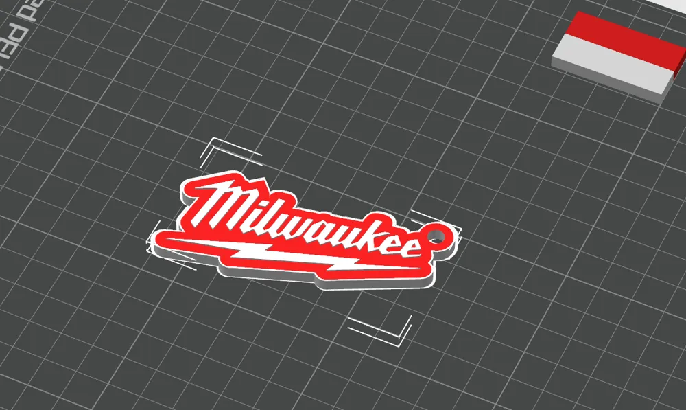 Milwaukee keychain by DanielNex - MakerWorld