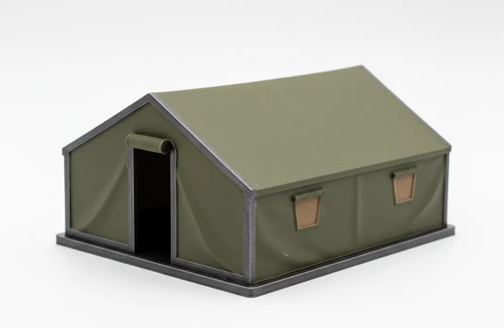 WW2 US Army Tent - Free 3D Print Model - MakerWorld