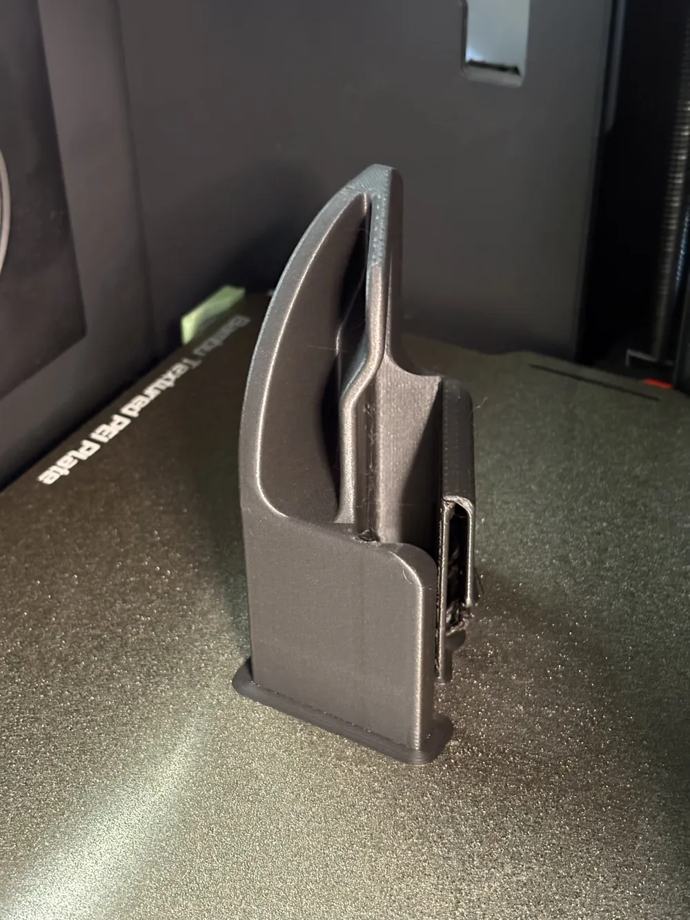 Card-insert ETC Center Console Tilted Base: Press-fit Anti-tamper ...