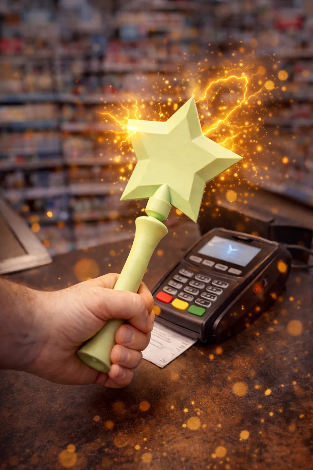 Fairy Pay Wand – Made for Fairies & Funny People - Free 3D Print Model ...