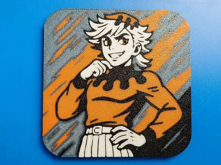 Doma - Demon Slayer - Detailled Coaster - 4 colors by Vinz MakerWorld ...