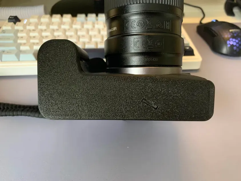 Canon R50 or R100 Grip Extender - Free 3D Print Model - MakerWorld