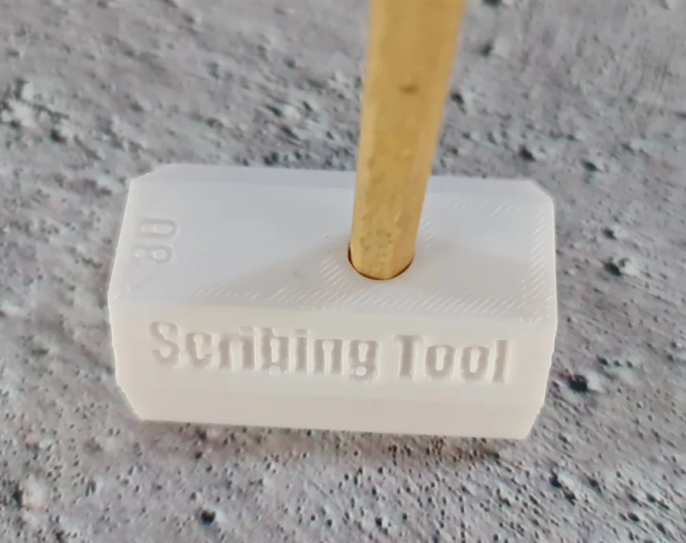 Scribing Tool – Pencil Offset Marker - Free 3D Print Model - MakerWorld