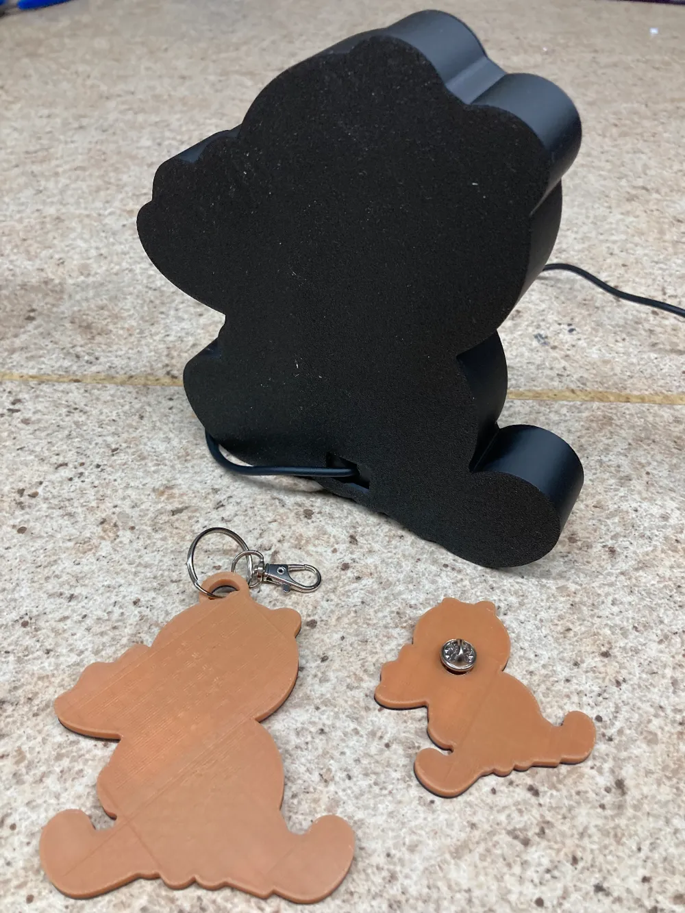 Mini 6" decorating gingerbread girl mini led light box by etribke ...