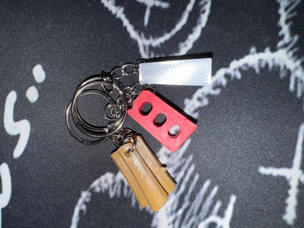 Brick keychain Fornite by Blessed Ape - MakerWorld