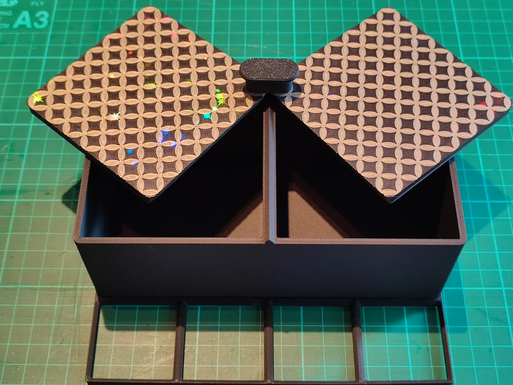 Parametric Gridfinity Box with Sliding Lid by AP3X Design MakerWorld ...