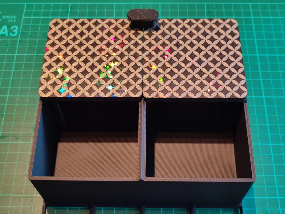 Parametric Gridfinity Box with Sliding Lid by AP3X Design MakerWorld ...
