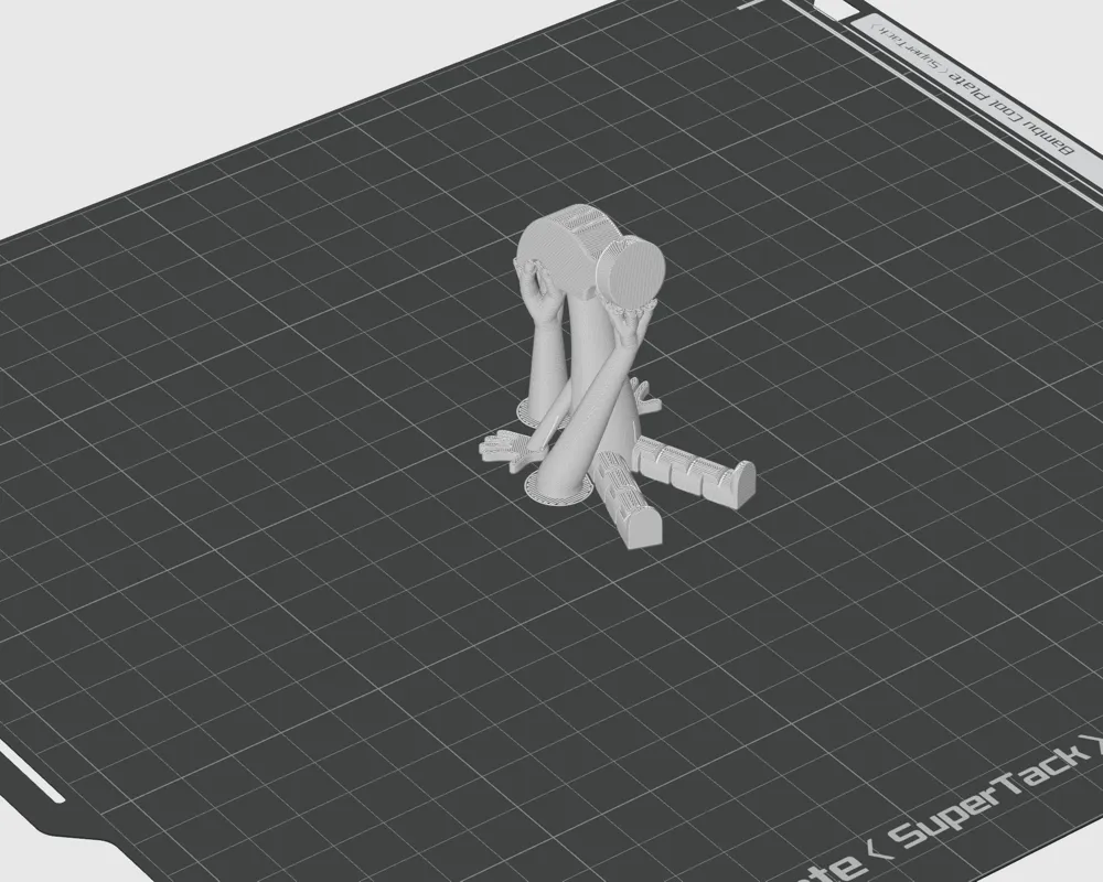 Hammer Homie - Articulated Mini Hammer Figure - Free 3D Print Model ...