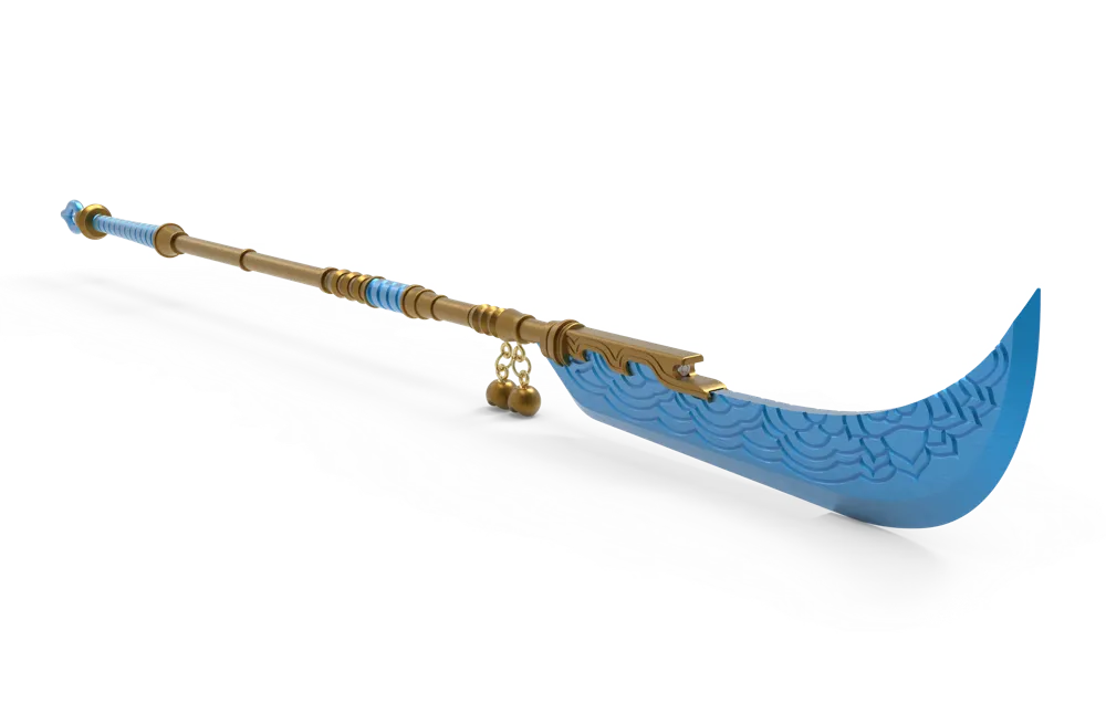 KPOP Demon Hunters Mira long sword for children - Free 3D Print Model ...