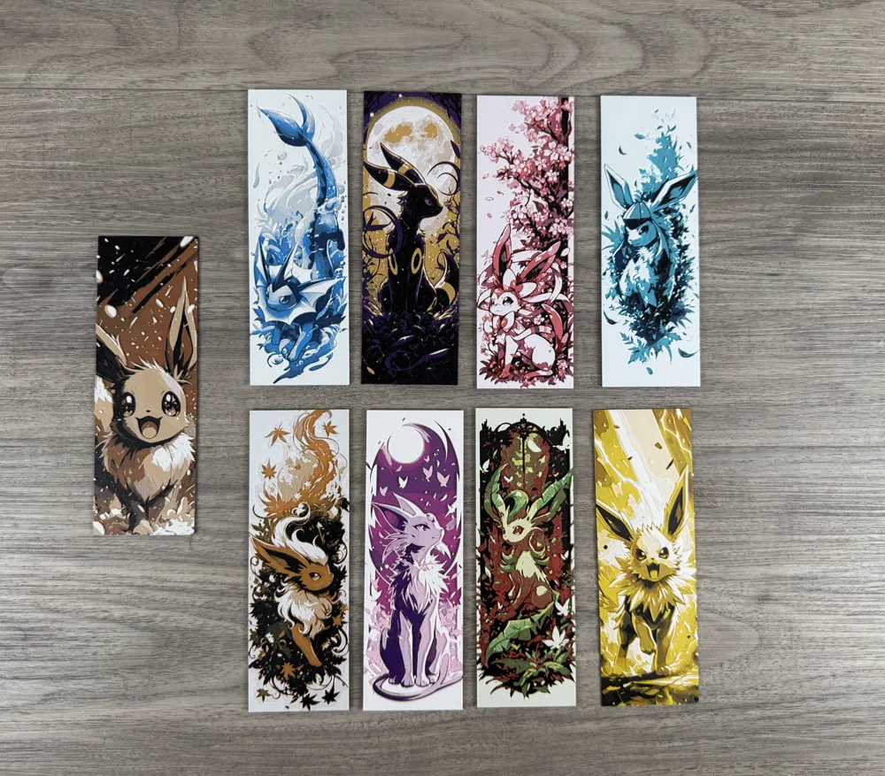 Leafeon - Pokemon Bookmark - 2025 Year of Eevee - Free 3D Print Model ...