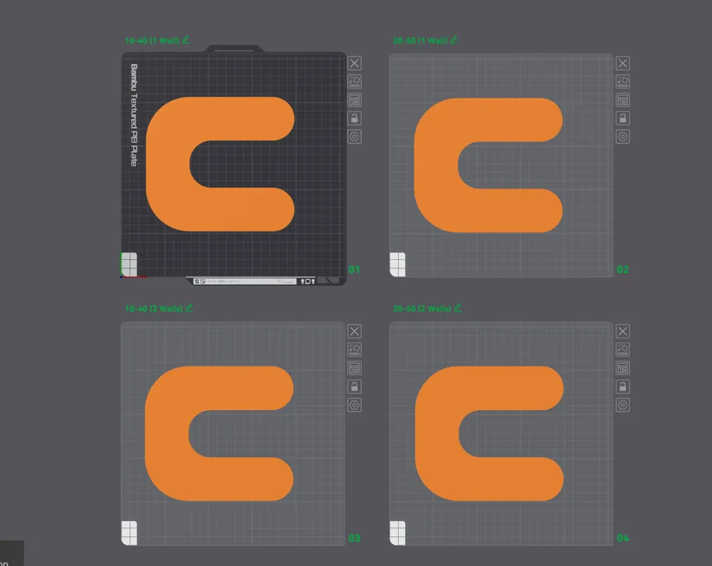 0.4 Bambu Slicer 2.2 Max Flow Test - Up to 50mm3/s - Free 3D Print ...