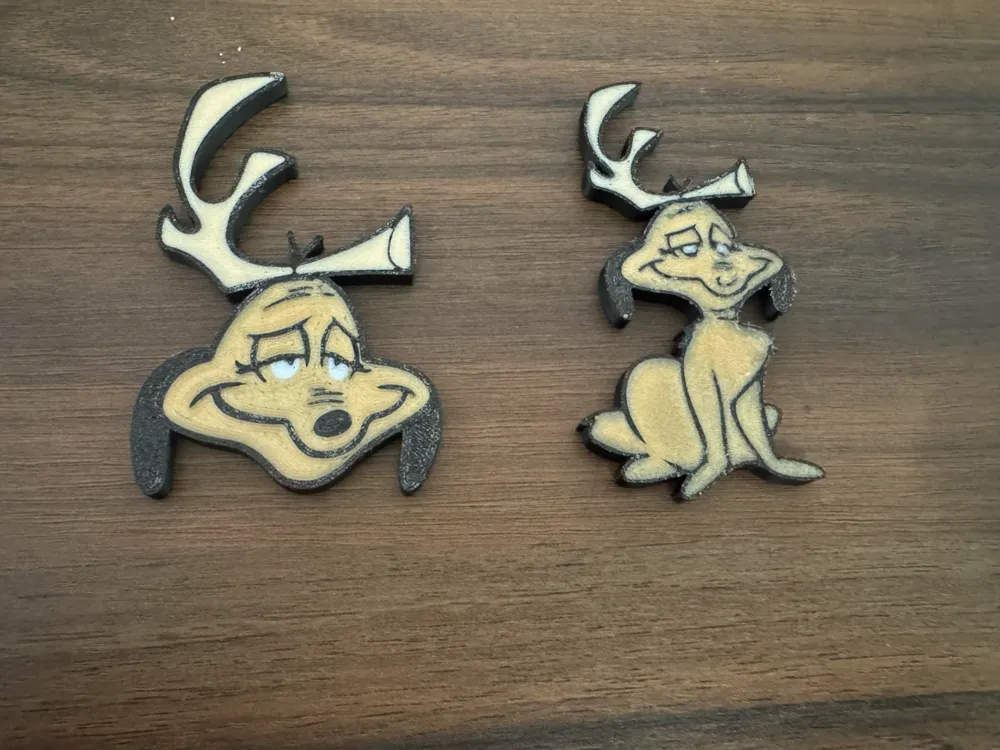 Grinch Max Fridge magnet by MichaelRousseau3D - MakerWorld