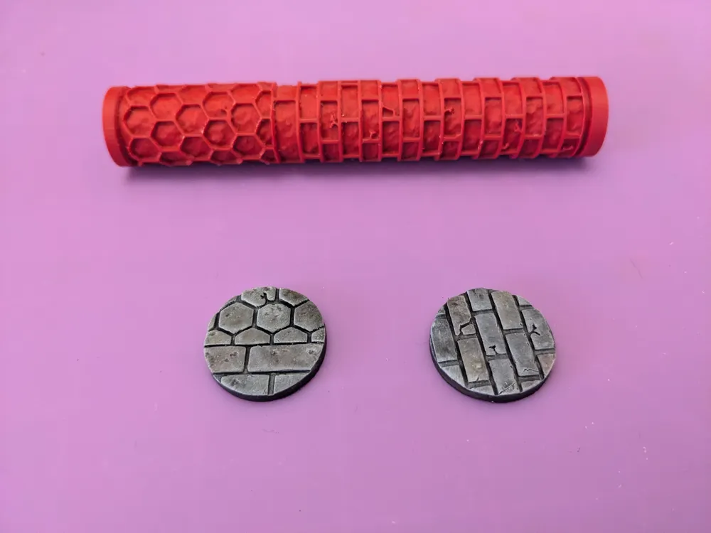 Texture Rolling Pin - Cobblestone Street Pattern by Texture Rollers And ...