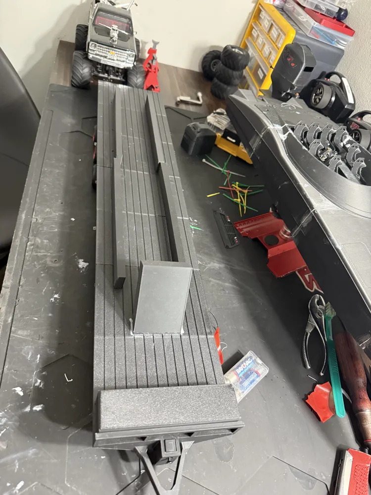 Catamaran RC Boat trailer - Free 3D Print Model - MakerWorld