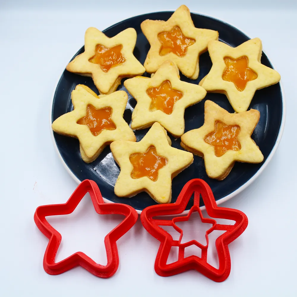 Christmas Cookie Cutter Linzer Pack Reindeer by SparkStore MakerWorld ...