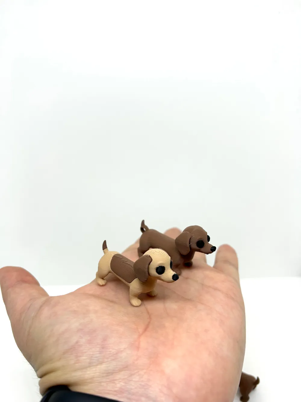 Mini Dachshund - No AMS/AMS - Toy/Keychain - Free 3D Print Model ...