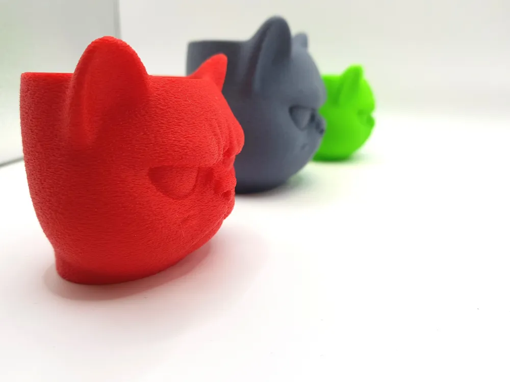 Grumpy Cat Mini Pot Organizer & Planter + coaster by T-F88 MakerWorld ...