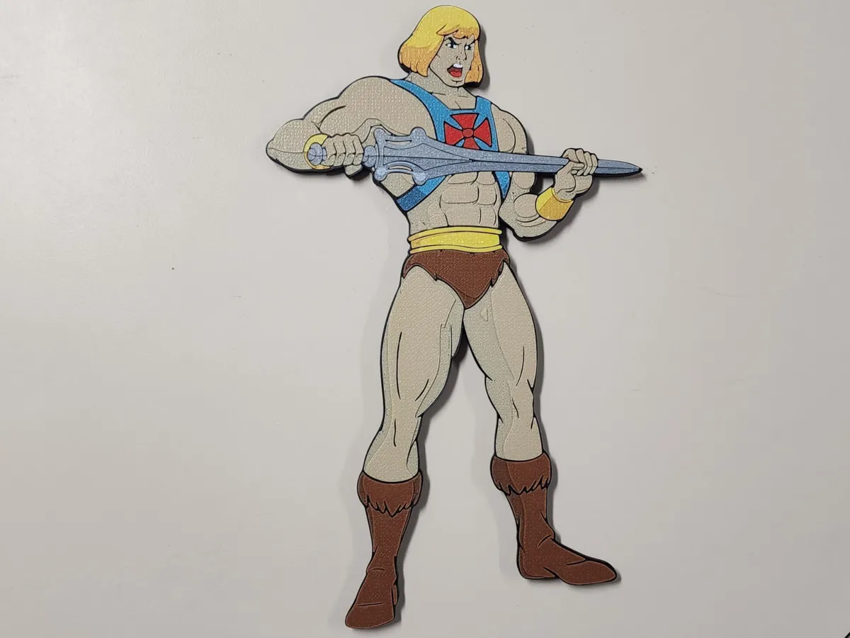 He-Man Wall Art by briankstan MakerWorld: Download Free 3D Models