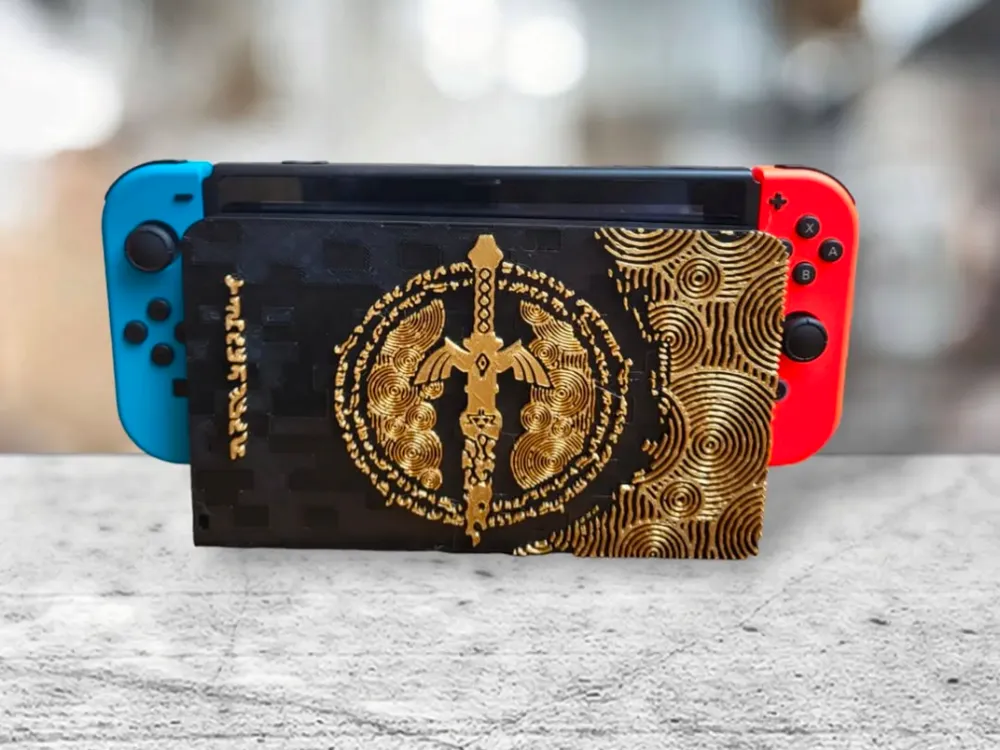Zelda Switch Plate by 3DMerchandMore MakerWorld: Download Free 3D Models