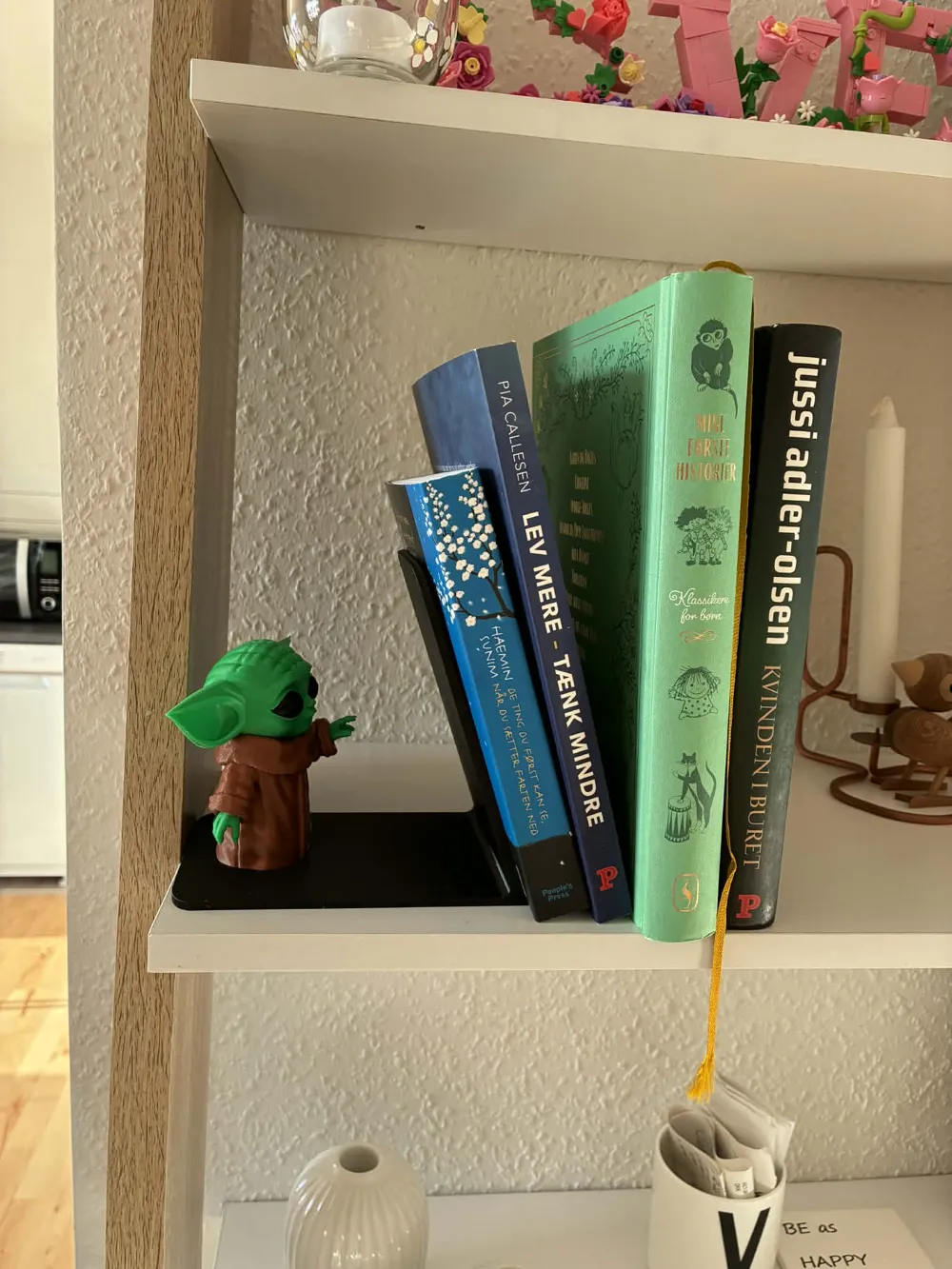 Grogu Baby Yoda Book Holder (No AMS) - Free 3D Print Model - MakerWorld
