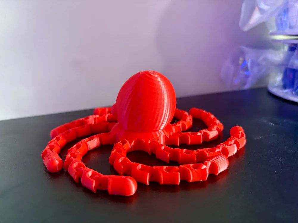 Articulated Octopus - Free 3D Print Model - MakerWorld