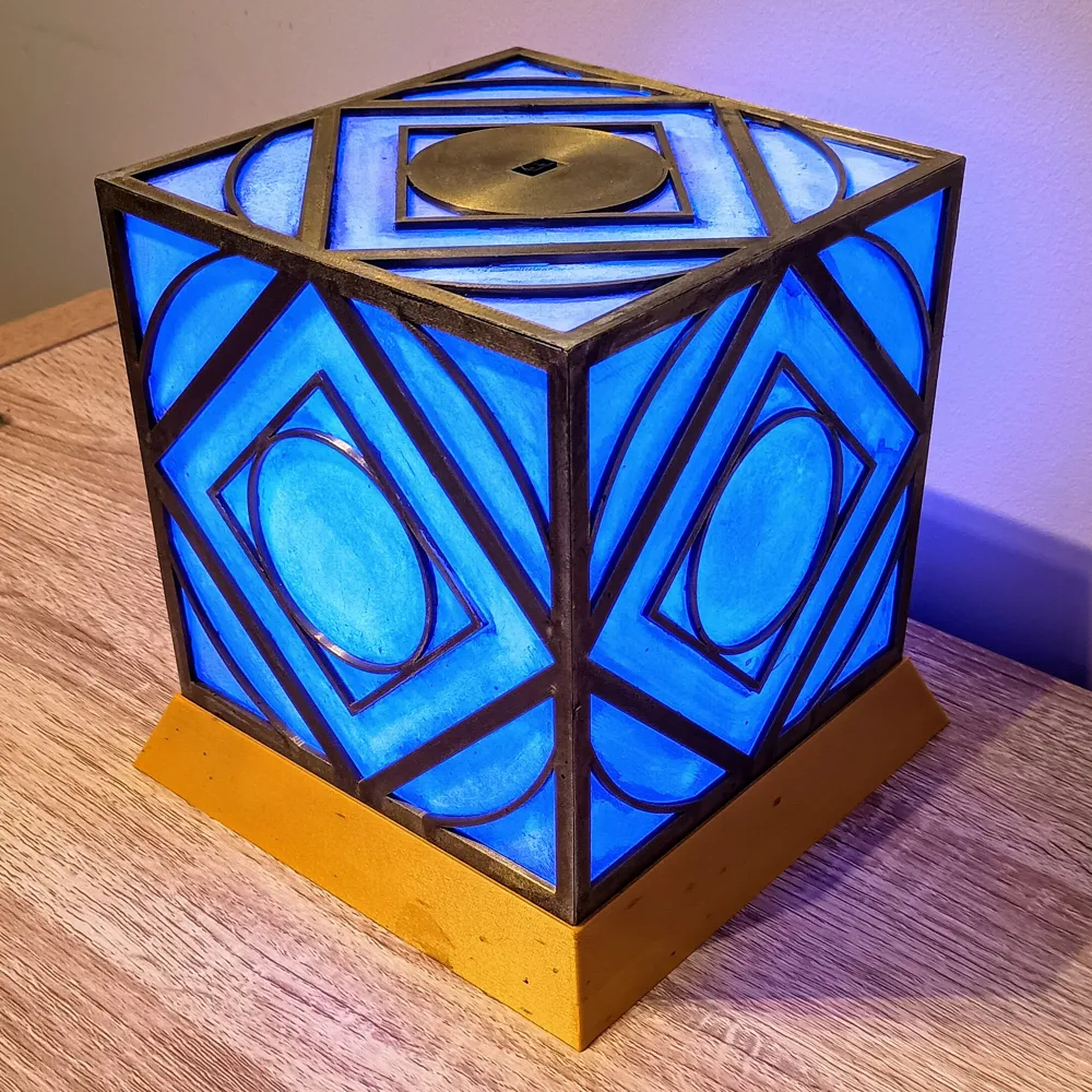 Star Wars Jedi Holocron with RGB LEDs by ASTDrones MakerWorld: Download ...