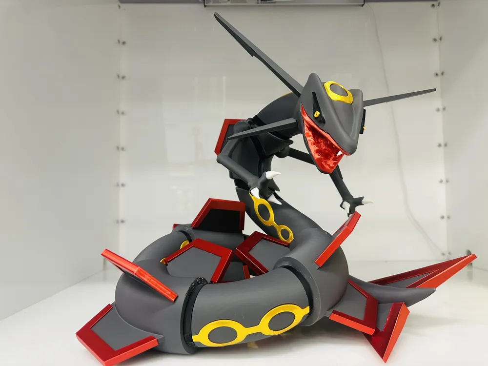 Rayquaza – Multi-Part (No AMS) - Free 3D Print Model - MakerWorld