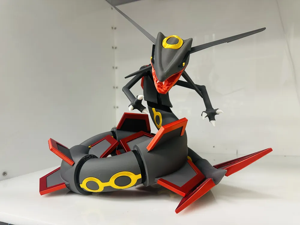 Rayquaza – Multi-Part (No AMS) - Free 3D Print Model - MakerWorld