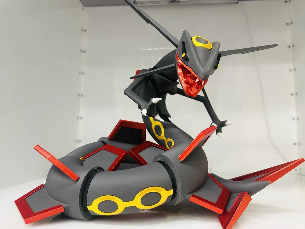 Rayquaza – Multi-Part (No AMS) - Free 3D Print Model - MakerWorld