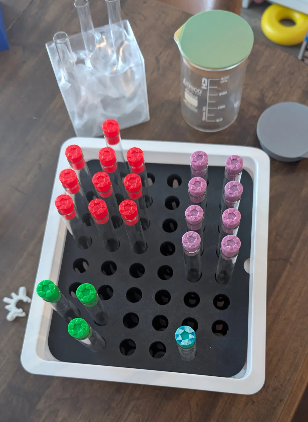 Test Tube Organizer by Quinntrivance MakerWorld: Download Free 3D Models