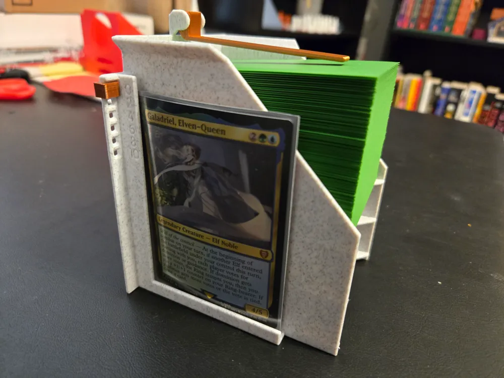 Ultimate Command Zone MTG Commander Library Holder - Free 3D Print ...